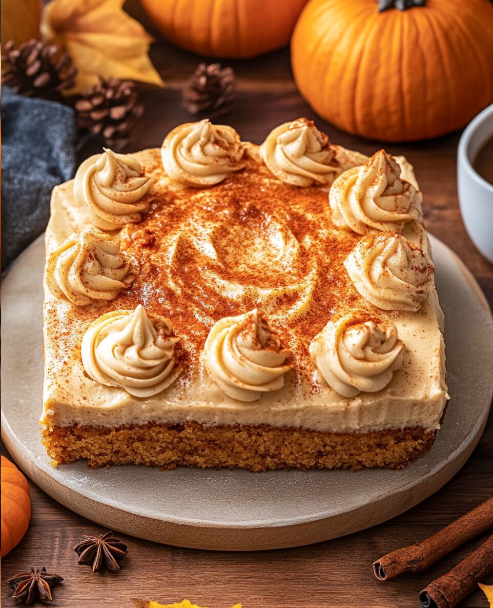 Pumpkin Spice Latte Cake