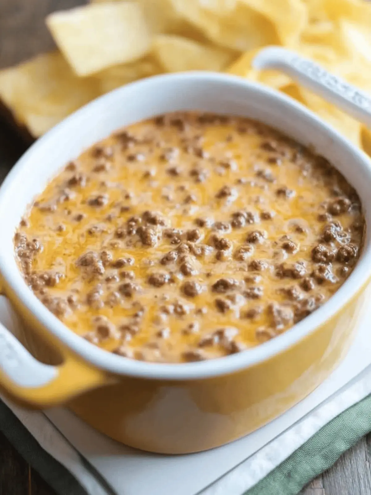 Cheesy Ground Beef Dip Your New Party Favorite Dip – Recipessin