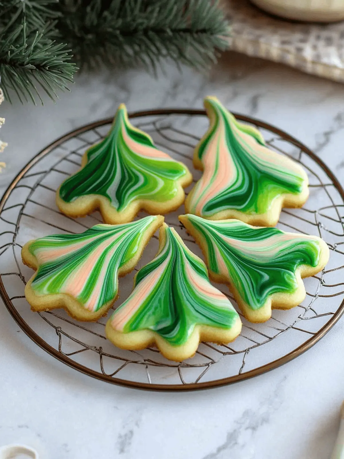 Irresistible Marbled Sugar Cookies to Wow Your Guests