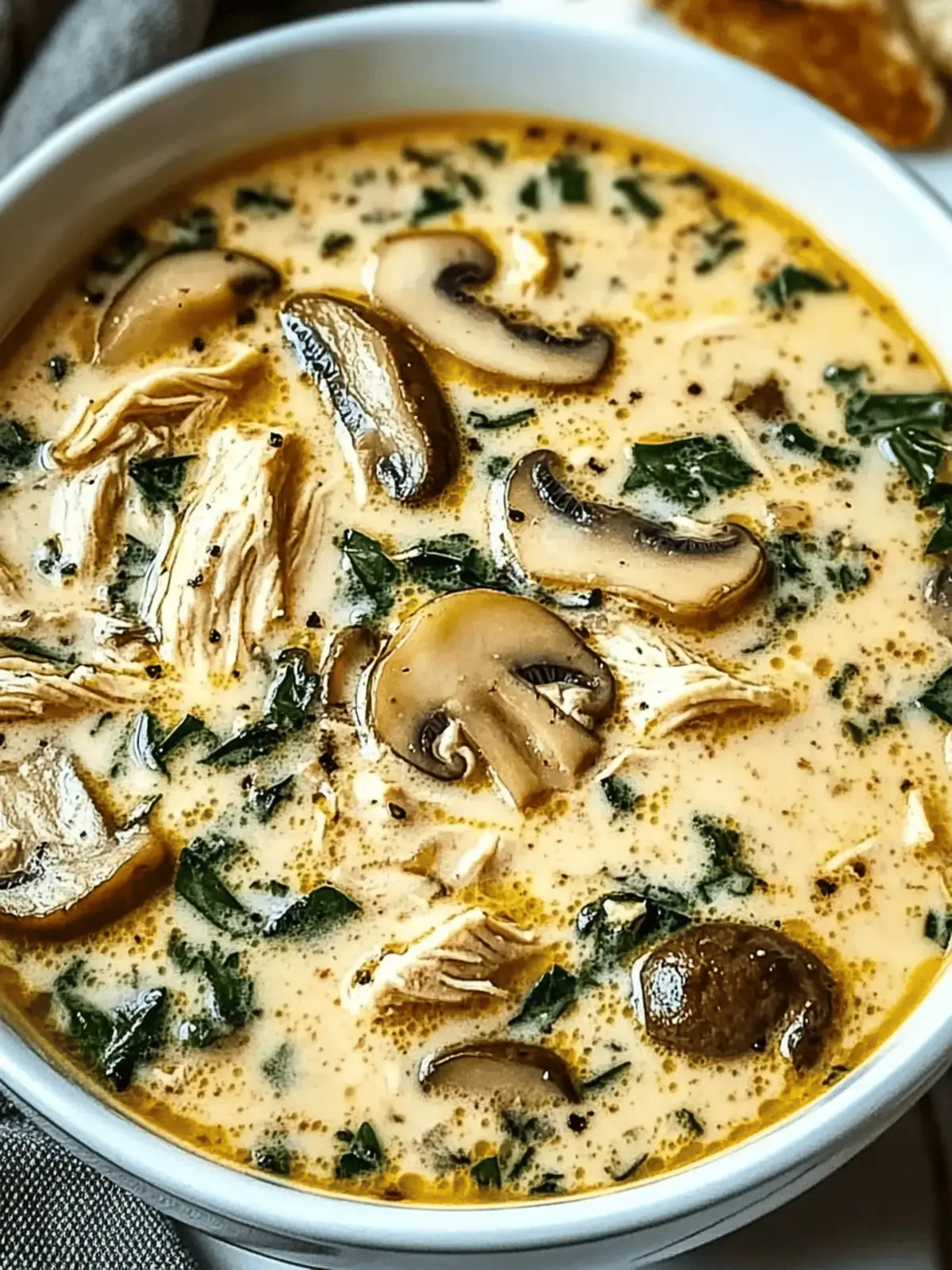 Warm Up with Clean Chicken Mushroom Soup for Cozy Nights – Recipessin