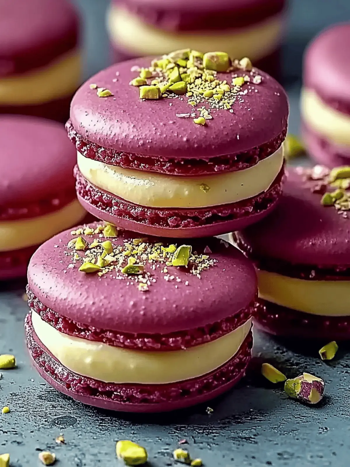 Luxurious Raspberry Pistachio Macarons That Wow Every Time – Recipessin