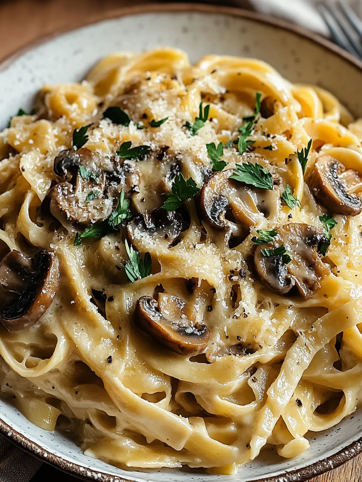Caramelized Leek and Mushroom Pasta with Gruyere Bliss – Recipessin