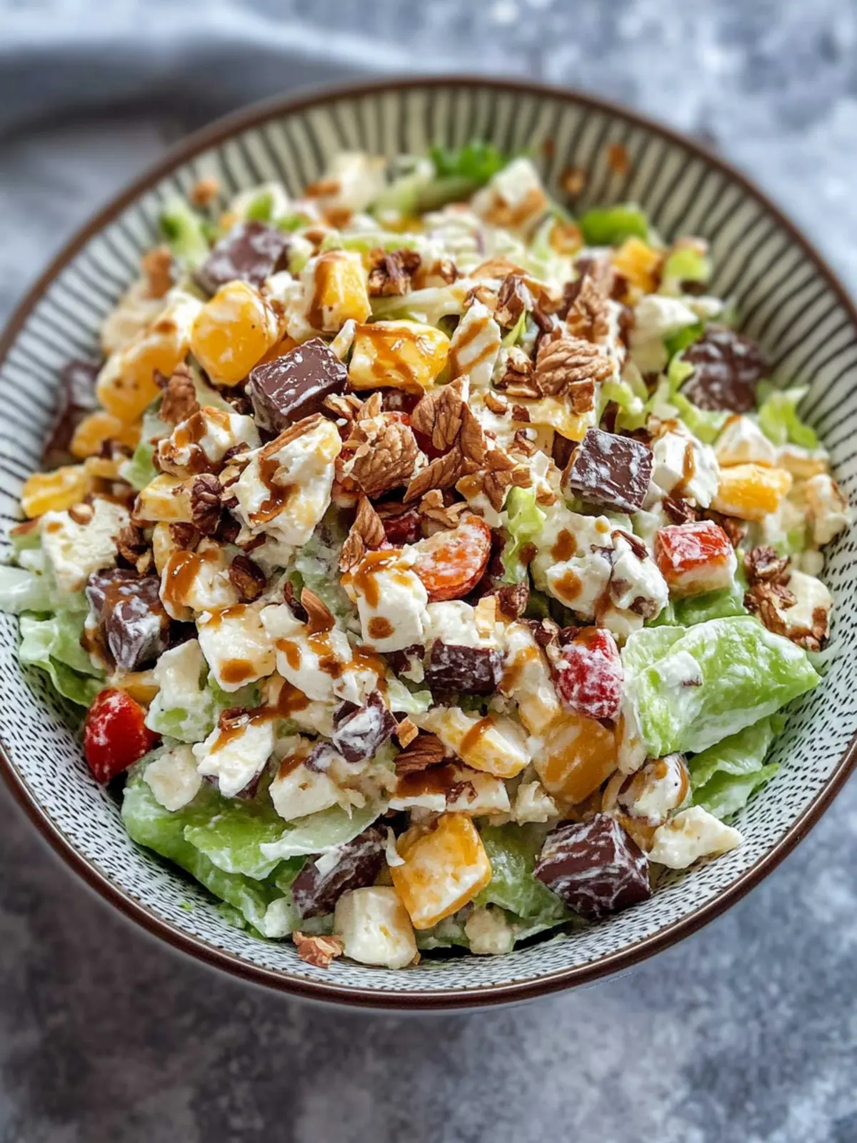Snickers Salad: A Fun Twist on Classic Apple Salad Delight – Recipessin