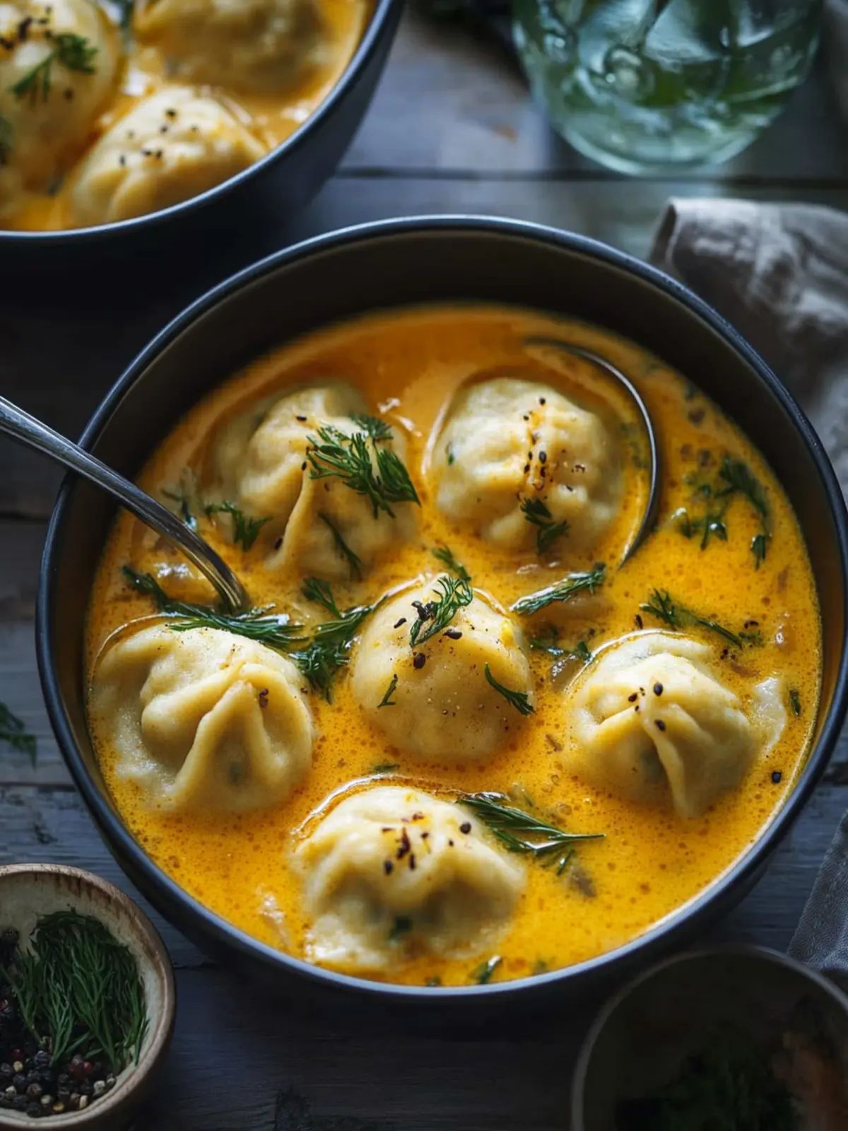 Cozy Coconut Curry Soup with Dumplings for Quick Comfort – Recipessin
