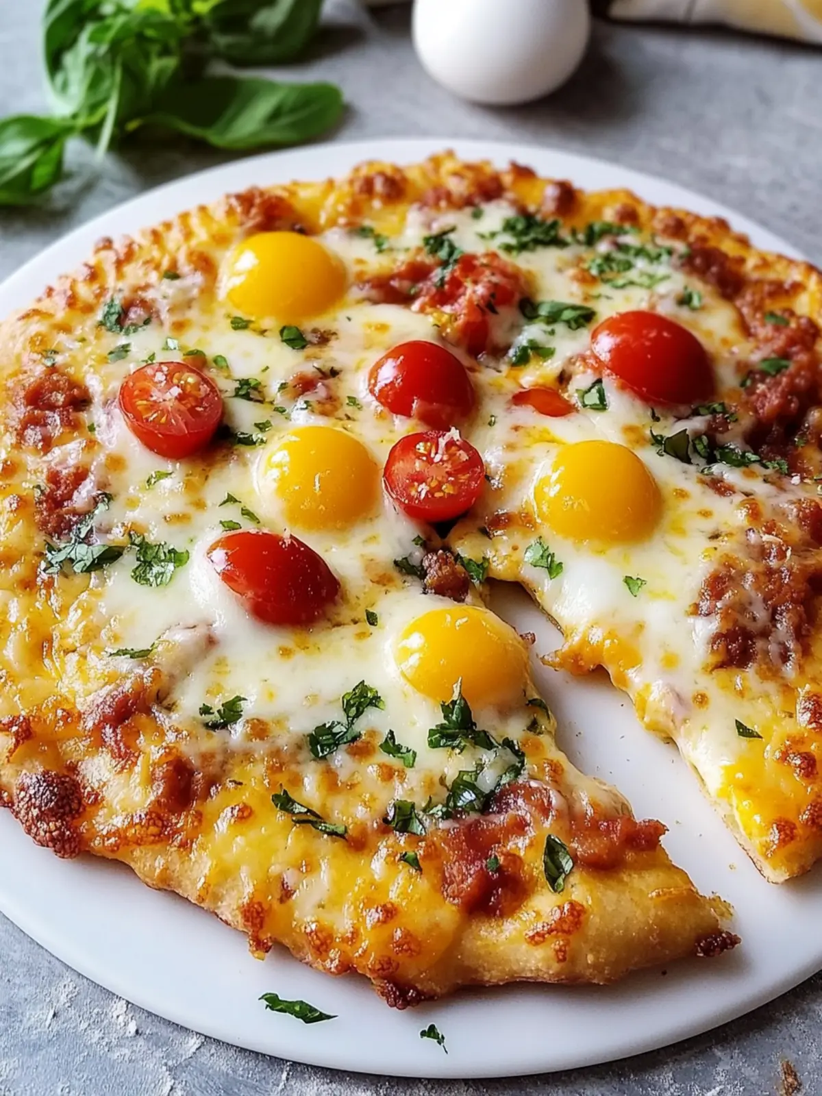 Cheesy Crust Breakfast Pizza for Your Best Morning Ever – Recipessin
