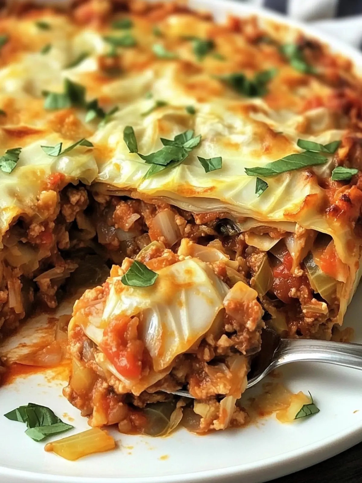 Unstuffed Cabbage Roll Casserole: Comfort Food Made Easy – Recipessin