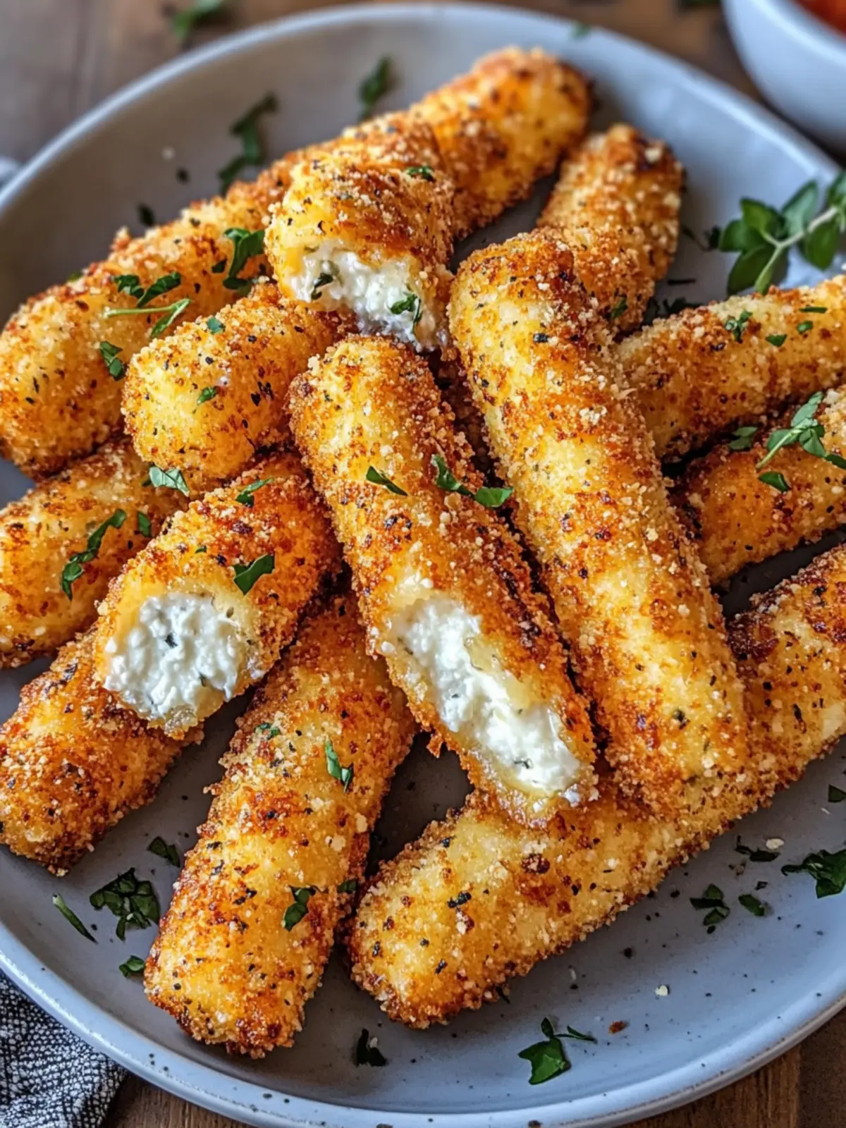 Cheesy Cottage Cheese Sticks: The Ultimate High-Protein Snack