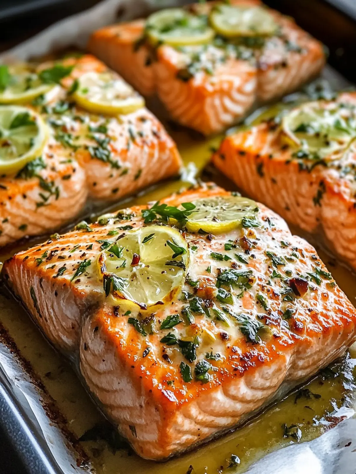 Irresistible Garlic Butter Baked Salmon: Gourmet Goodness