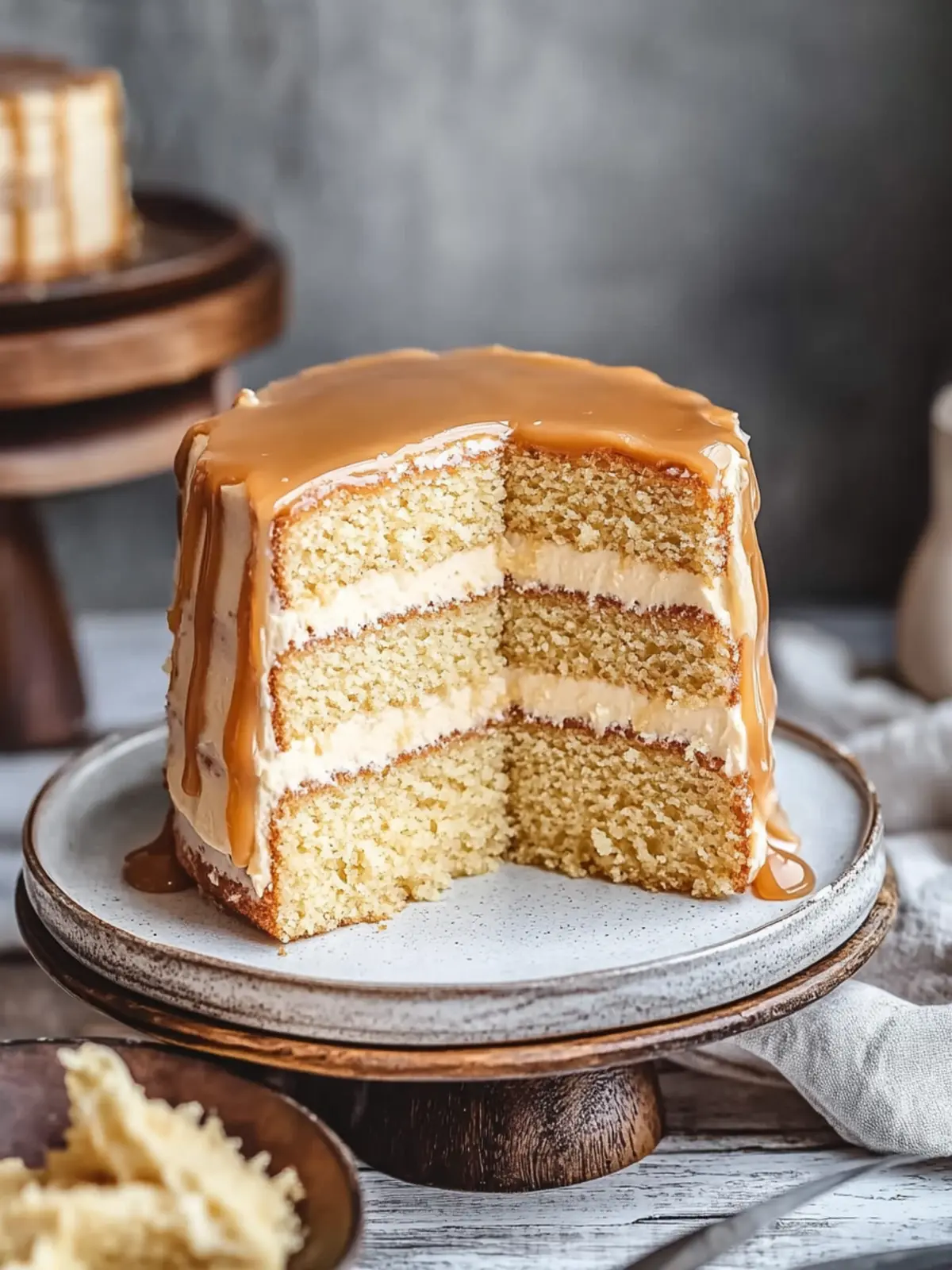 Irresistible Caramel Cake with Cake Mix for Sweet Delights