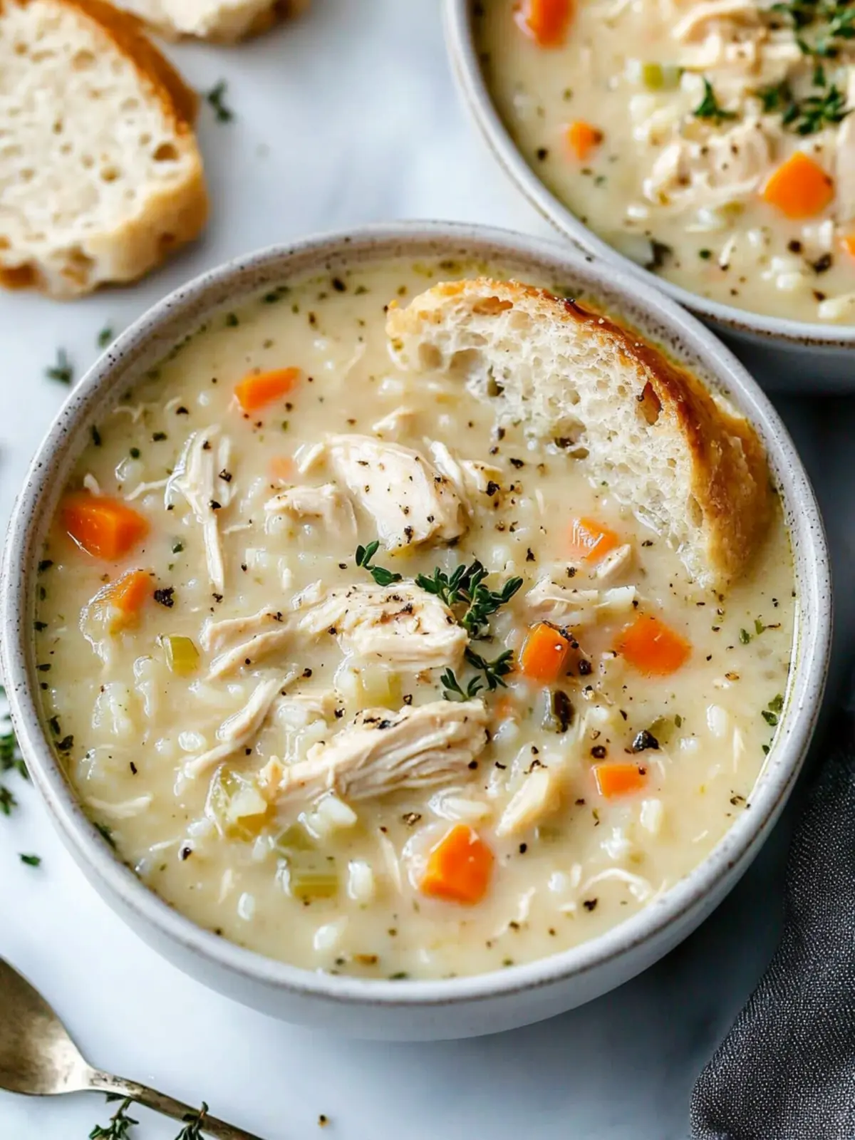 Irresistible Creamy Chicken and Rice Soup for Cozy Nights
