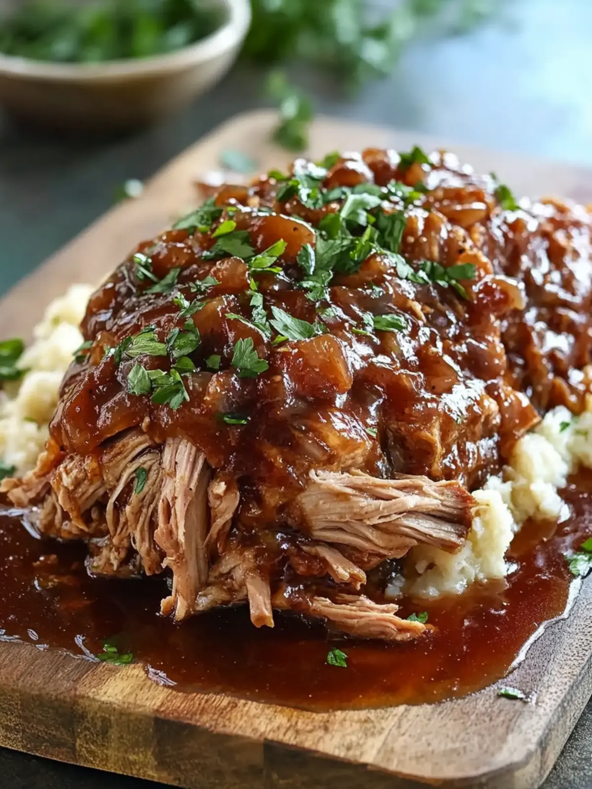 Easy Slow Cooker Honey Garlic Pulled Pork Tenderloin Recipe