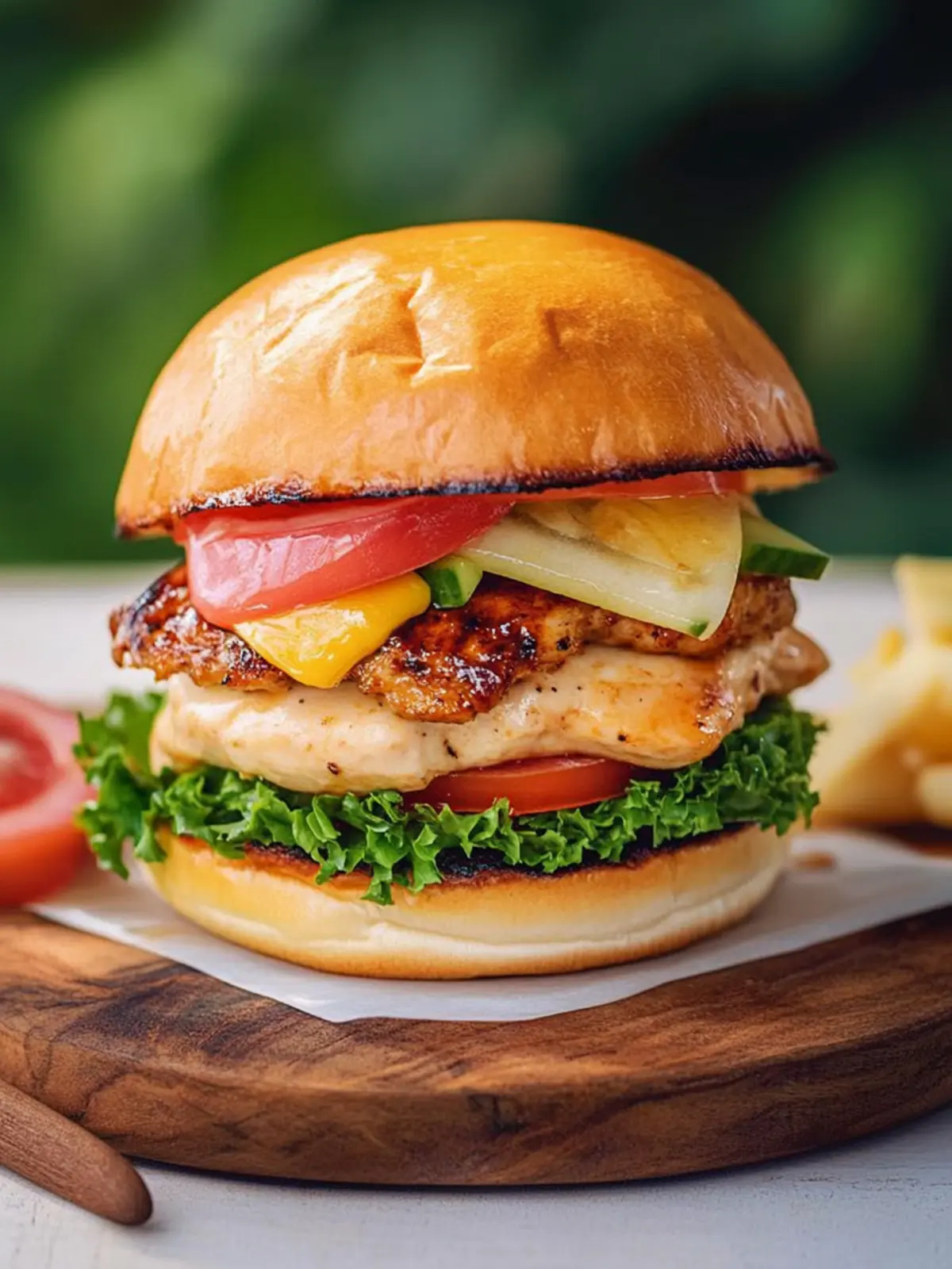 Irresistible Hawaiian Chicken Burger for Ultimate Flavor